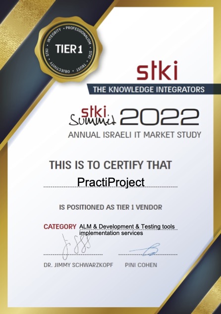 PractiProject recognized as Tier 1 Solution Provider by STKI - practiproject.ae